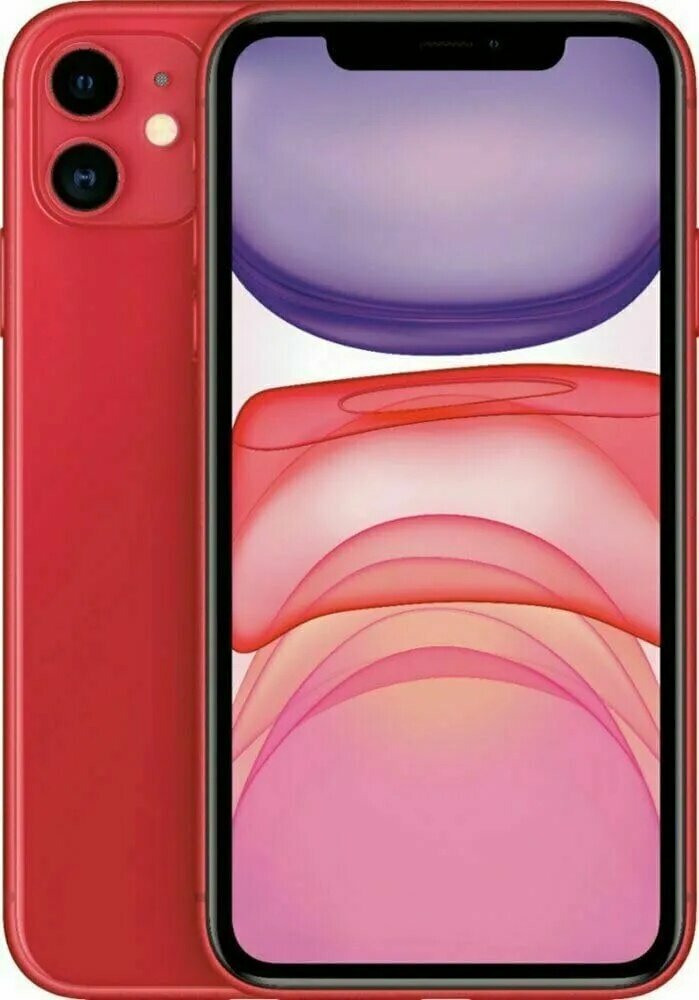 Восстановленный Apple Смартфон iPhone 11 CN 4/64 ГБ, красный