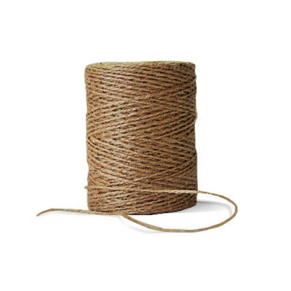 Шпагат джутовый, для хозяйственных целей, длина 300 м, коричневый, 1 шт.