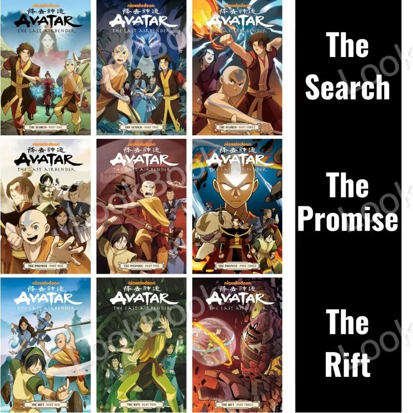 Аватар Легенда об Аанге комикс книга на английском языке / Avatar The Last Airbender Comics Yang Gene Luen