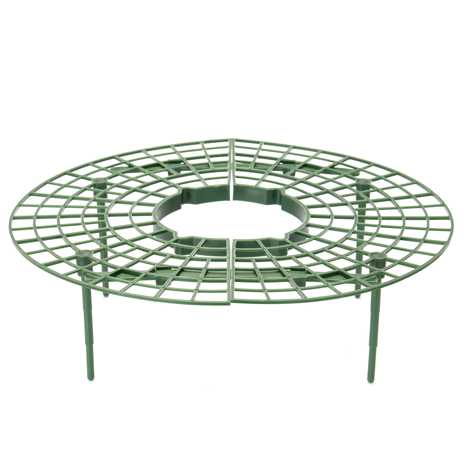 Стойка для клубники Стойка для подставки Балкон горшечная посадка Растение овощи рамы опора для фруктов столбок лоза садоводство стенты, материал пластик, цвет зеленый, тип 1шт, 5шт, 10шт, 15шт (по выбору), размер 300*300мм