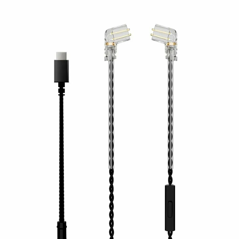 Аудиокабель, прозрачный