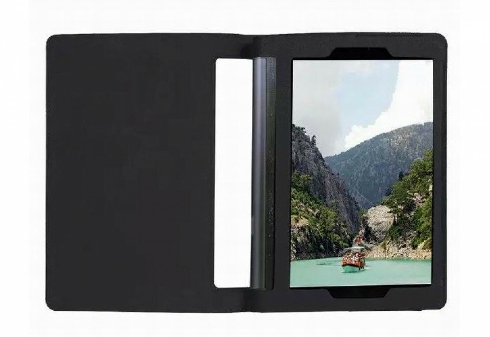 Чехол подставка MyPads для Lenovo YOGA Tablet 3 Pro 10 черный кожаный с функцией подставки