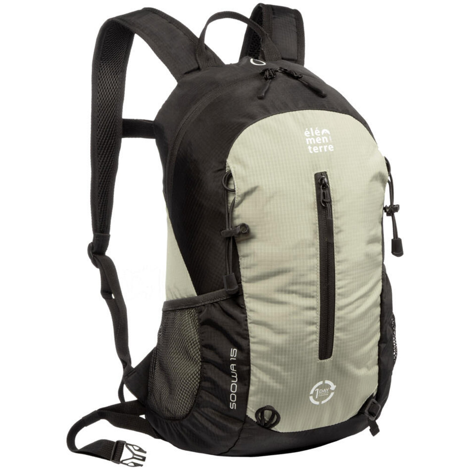 Рюкзак Decathlon, в спортивном стиле, Elementerre Sarawat, объем 15 л, цвет Черный