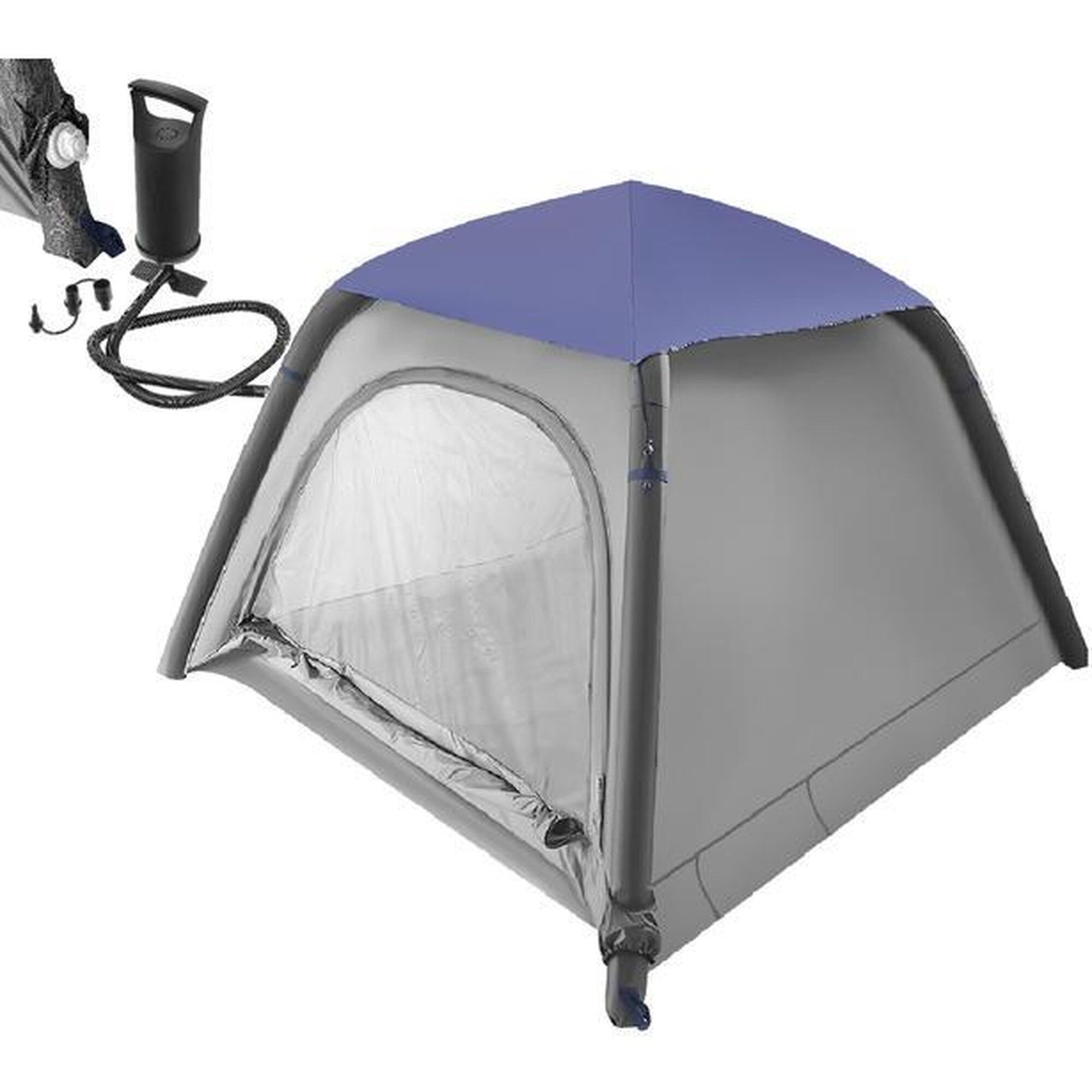 Decathlon Надувная трехместная палатка Enero Camp размером 210x210x110 см