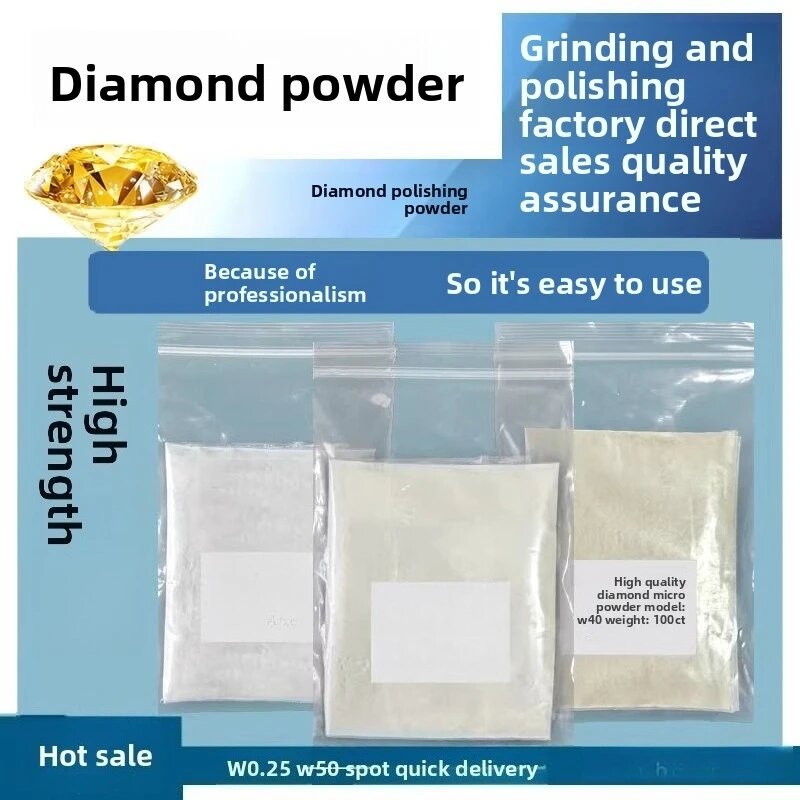 Алмазный микропорошок, алмазный полировальный порошок, абразив для украшений из агата, абразив для металлических форм, для шлифовки нефрита, для зеркальной полировки