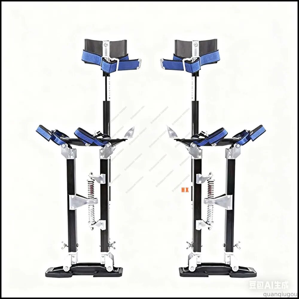 Педальный скалолаз, Растягивающиеся алюминиевые подъемники 46-76cm