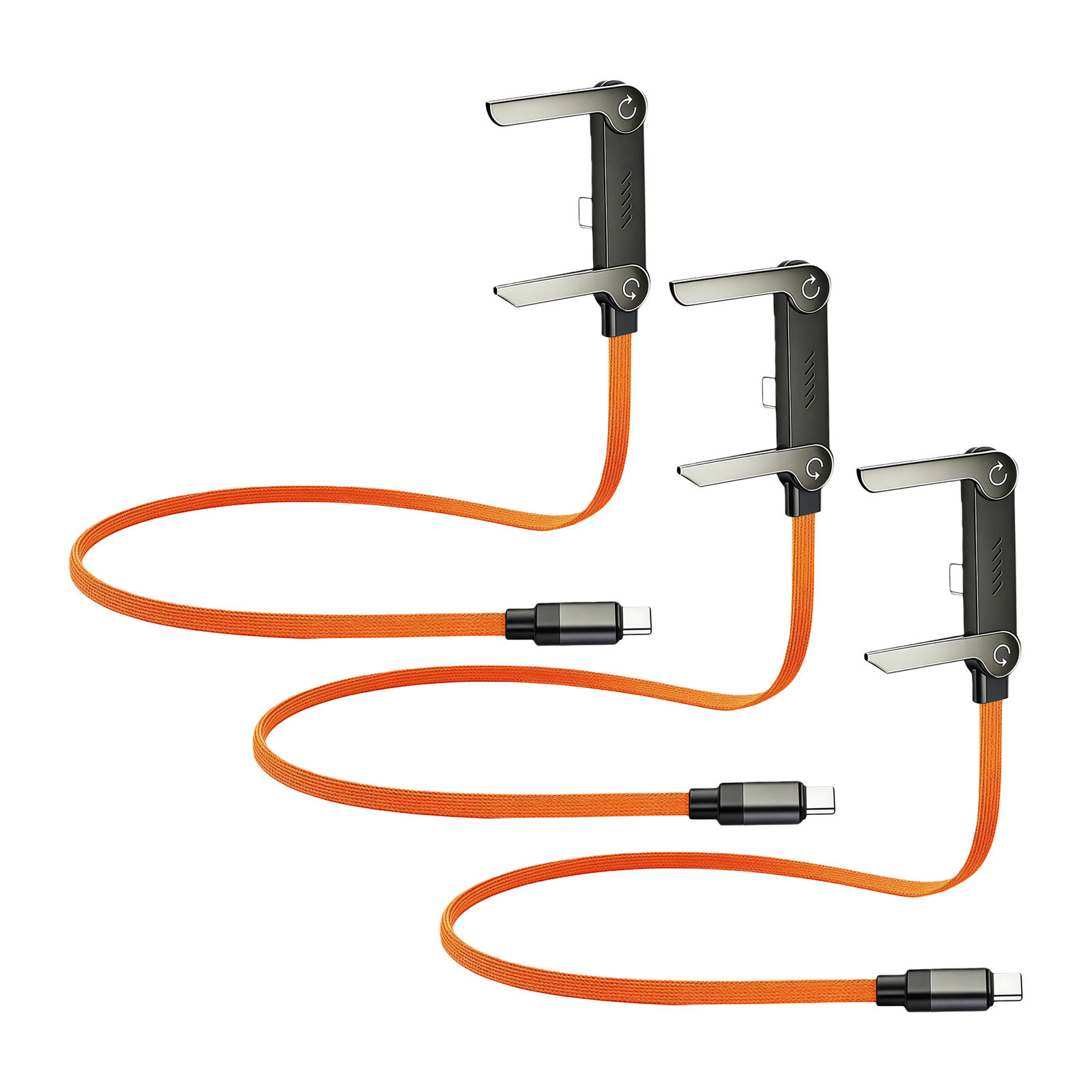 1/2/3 шт. Кабель USB-C 240W с регулируемой подставкой для