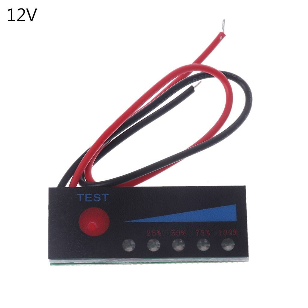 Индикатор ёмкости Li-ion-аккумулятора, 12V