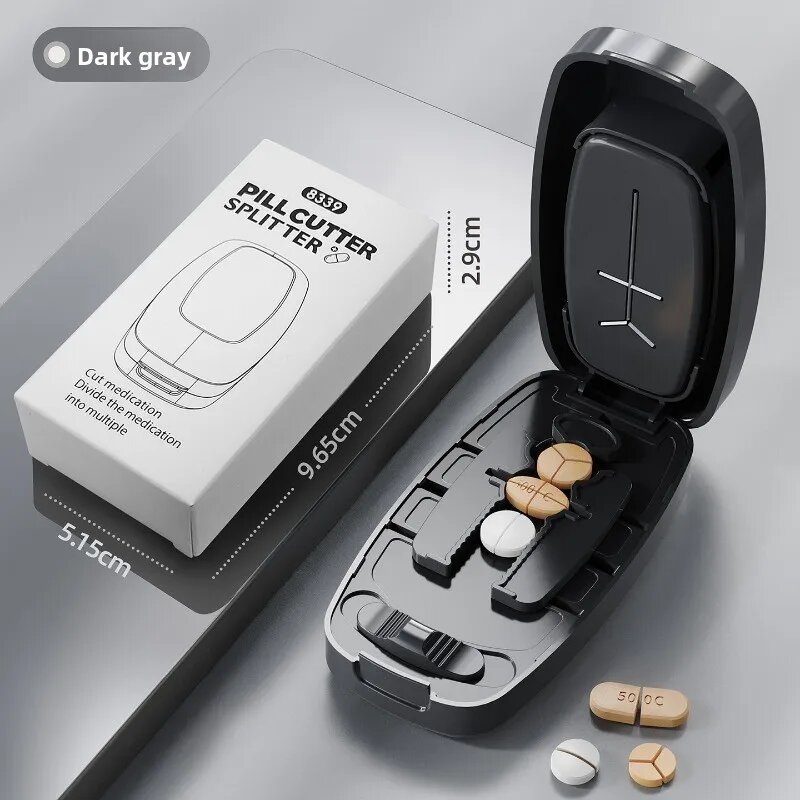 Резак для таблеток Pill Cutter Splitter, Black 1