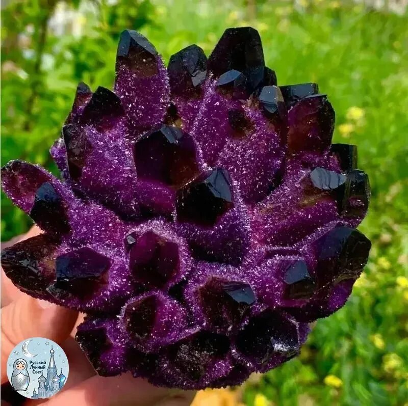 Аметист Друза "Горный Хрусталь" 300 г. Натуральный кристалл аметиста для коллекционеров и целителей