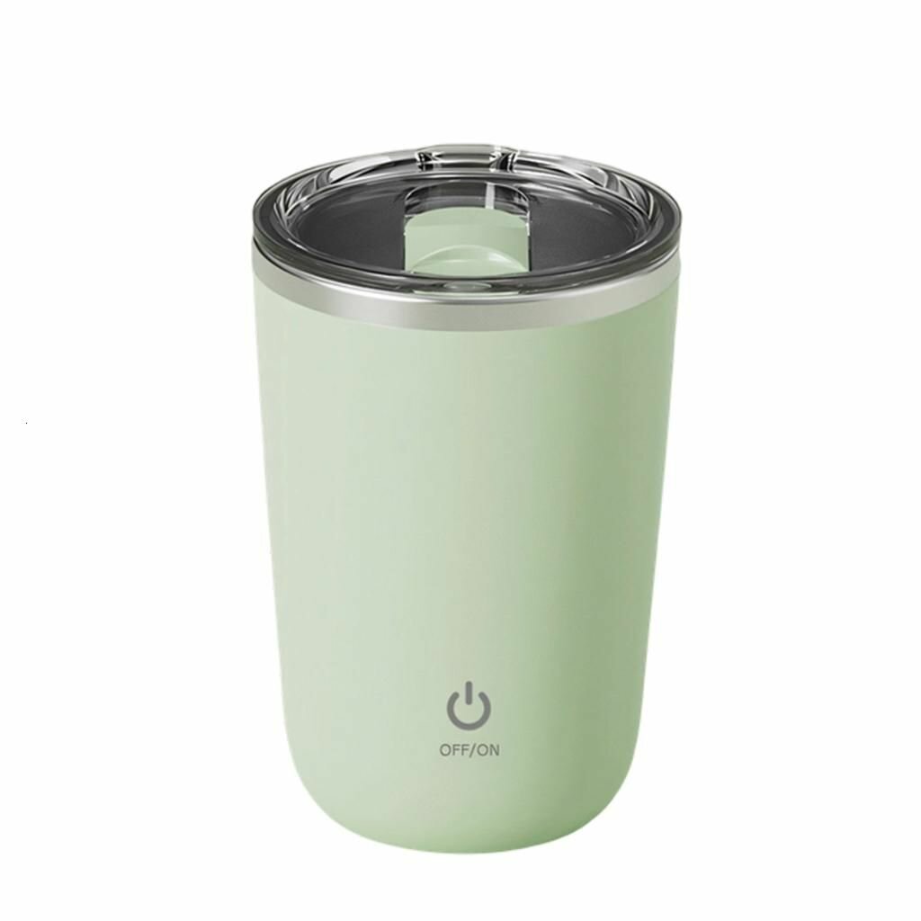 Блендер-шейкер для белковых коктейлей и кофе, Зеленый