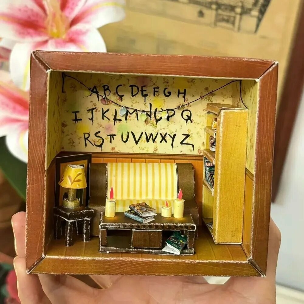 Stranger Things Странные дела 3D-Печатная DIY Объемная Модель