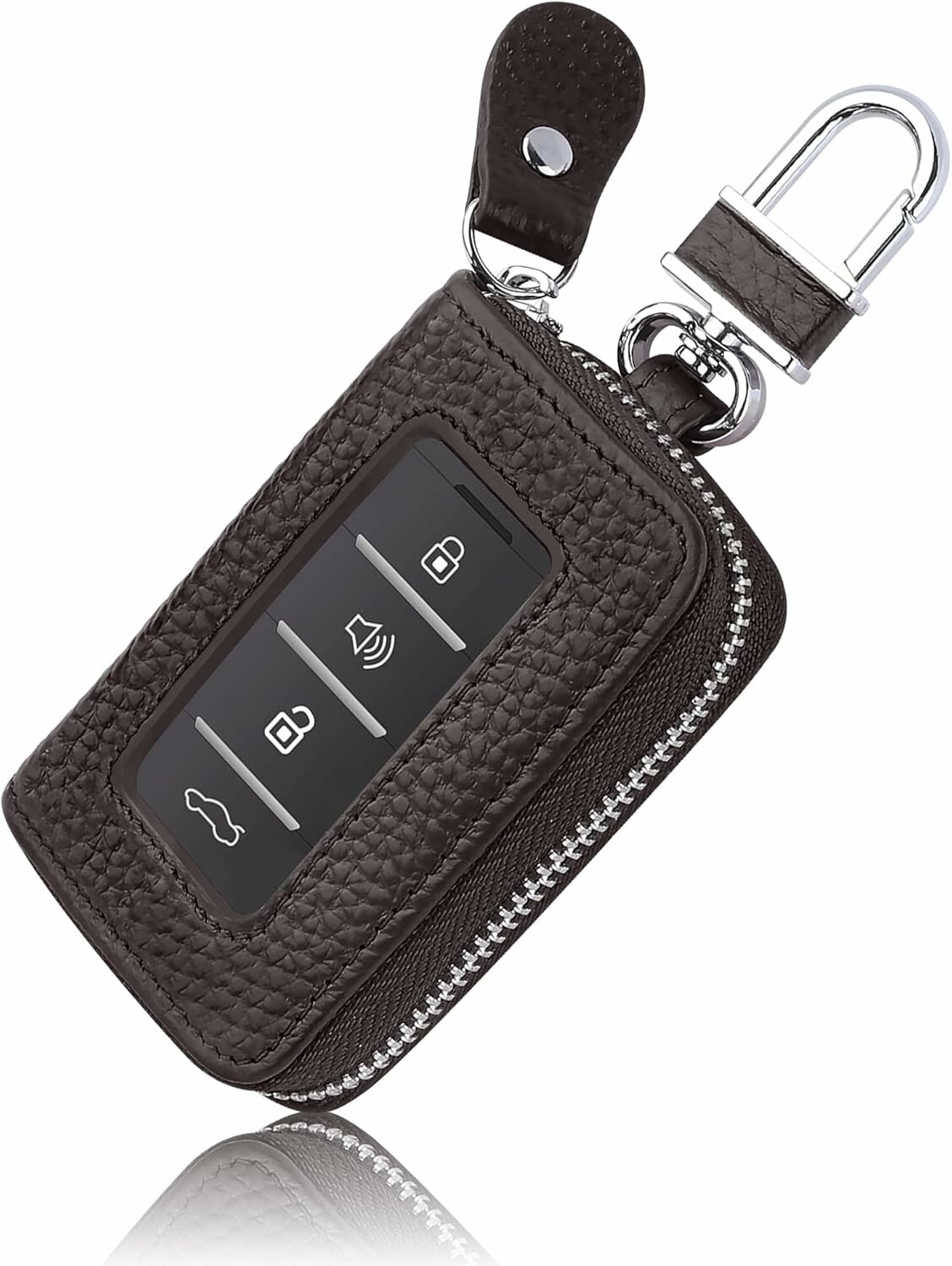 Чехол для автомобильного брелока для замены старого чехла для брелока, чехол для автомобильного ключа из натуральной кож