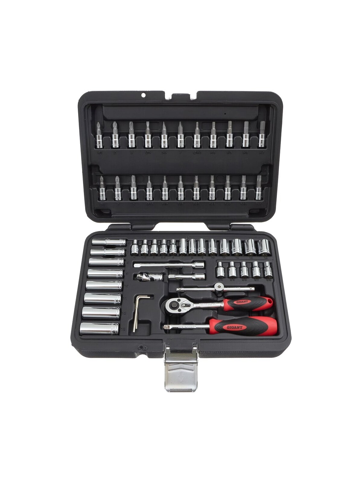 Набор инструментов Gigant Professional 1/4 57 предметов, Сталь Cr-V, GPS 57