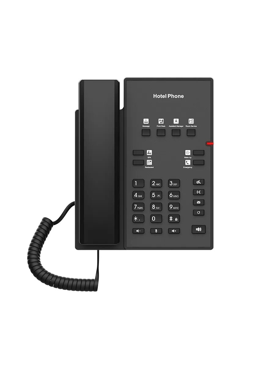 Телефон VoiceIP Fanvil H1 1 линия SIP, PoE, 8 программируемых клавиш