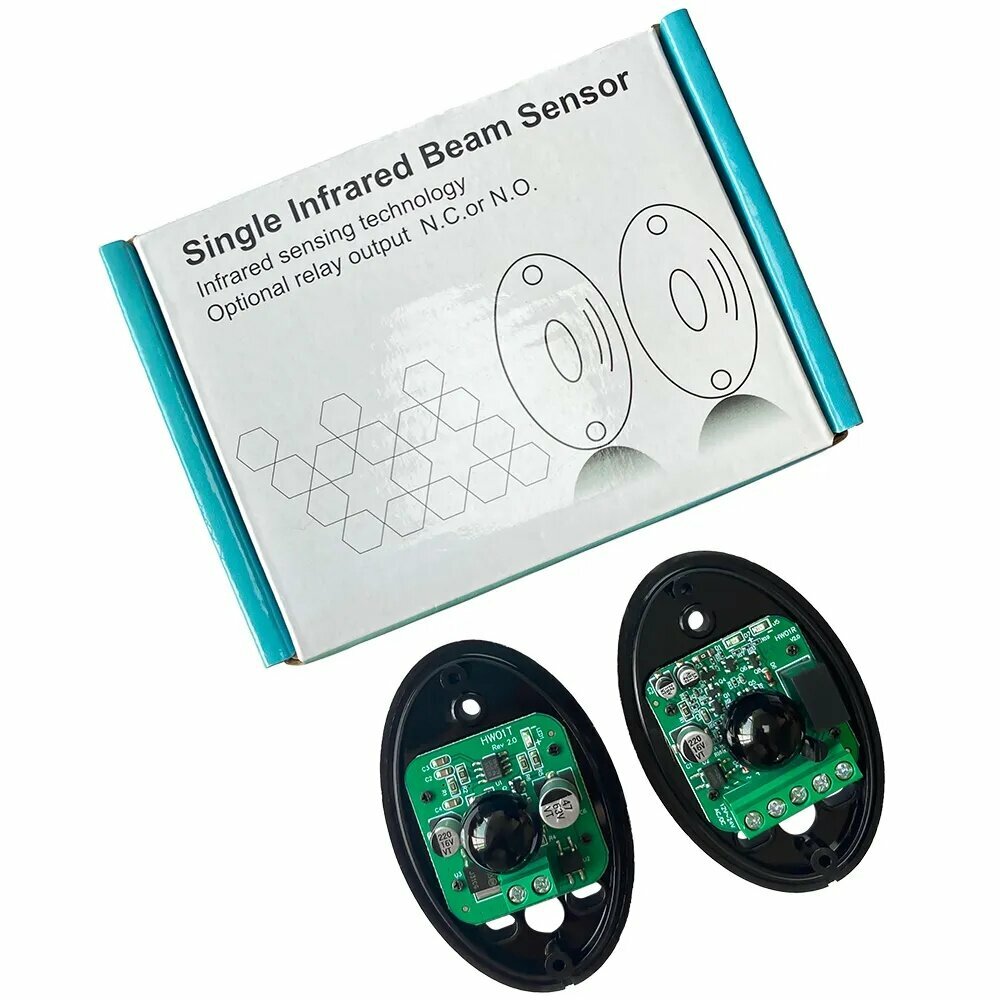 Фотоэлементы универсальные для ворот и шлагбаумов; инфракрасные.