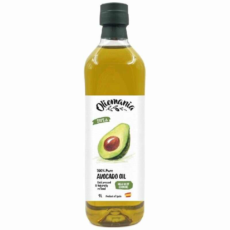 Масло OLIOMANIA авокадо рафинированное /пэт/ 1000мл