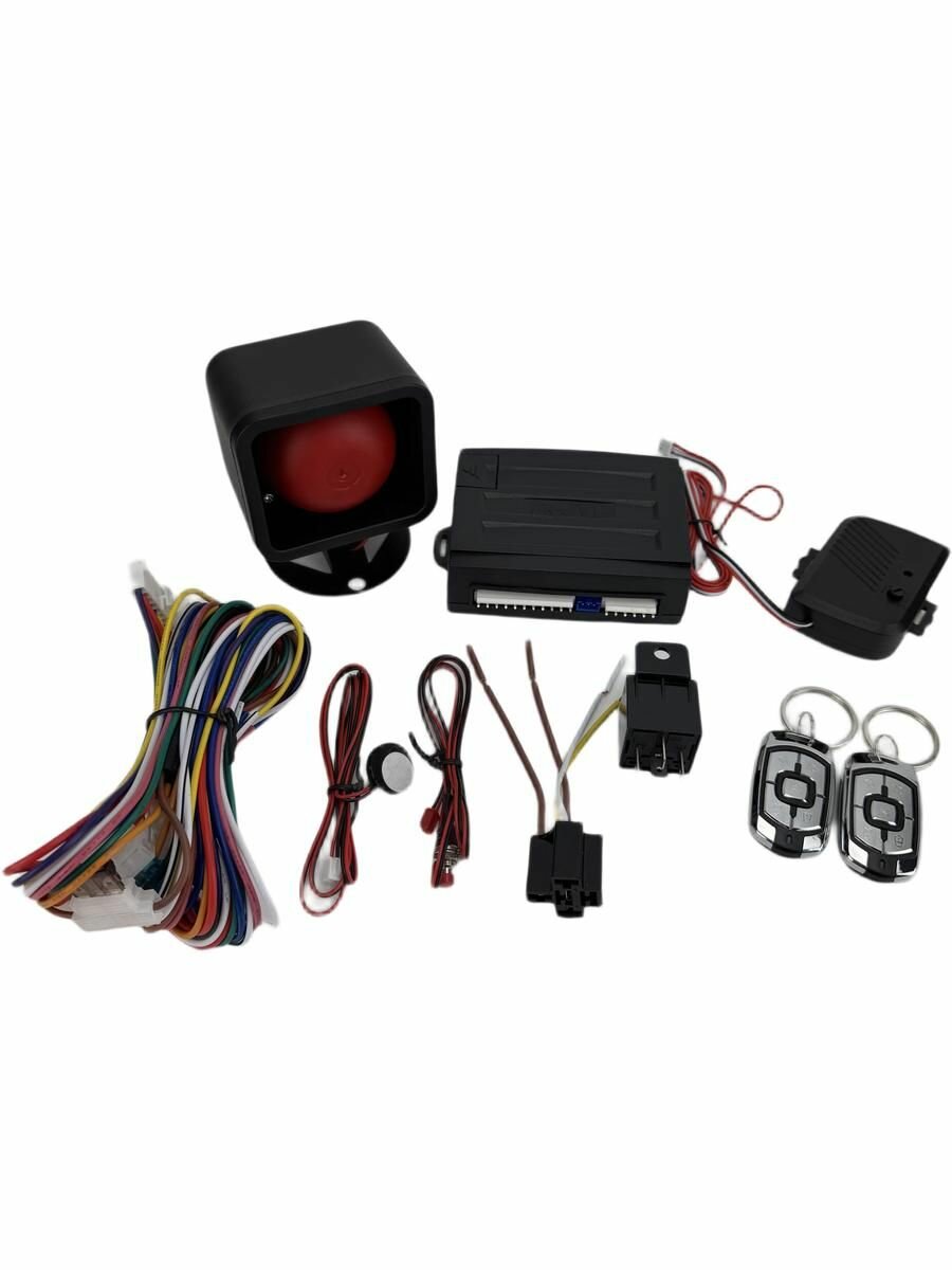 Автомобильная сигнализация J132, двусторонняя связь, красная