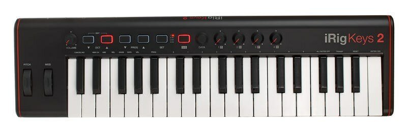 IK Multimedia iRig-Keys-2 MIDI-контроллер, 37 клавиш