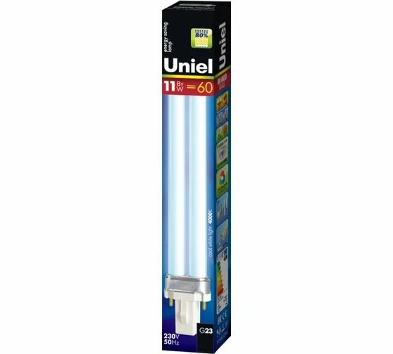 Энергосберегающая лампа Uniel esl-pl-11/4000/g23 long