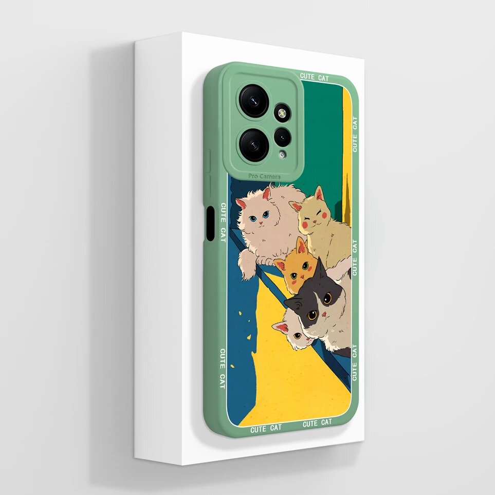 Чехол Xiaomi Redmi Note 12 Pro Plus 5G, изумрудный, силикон