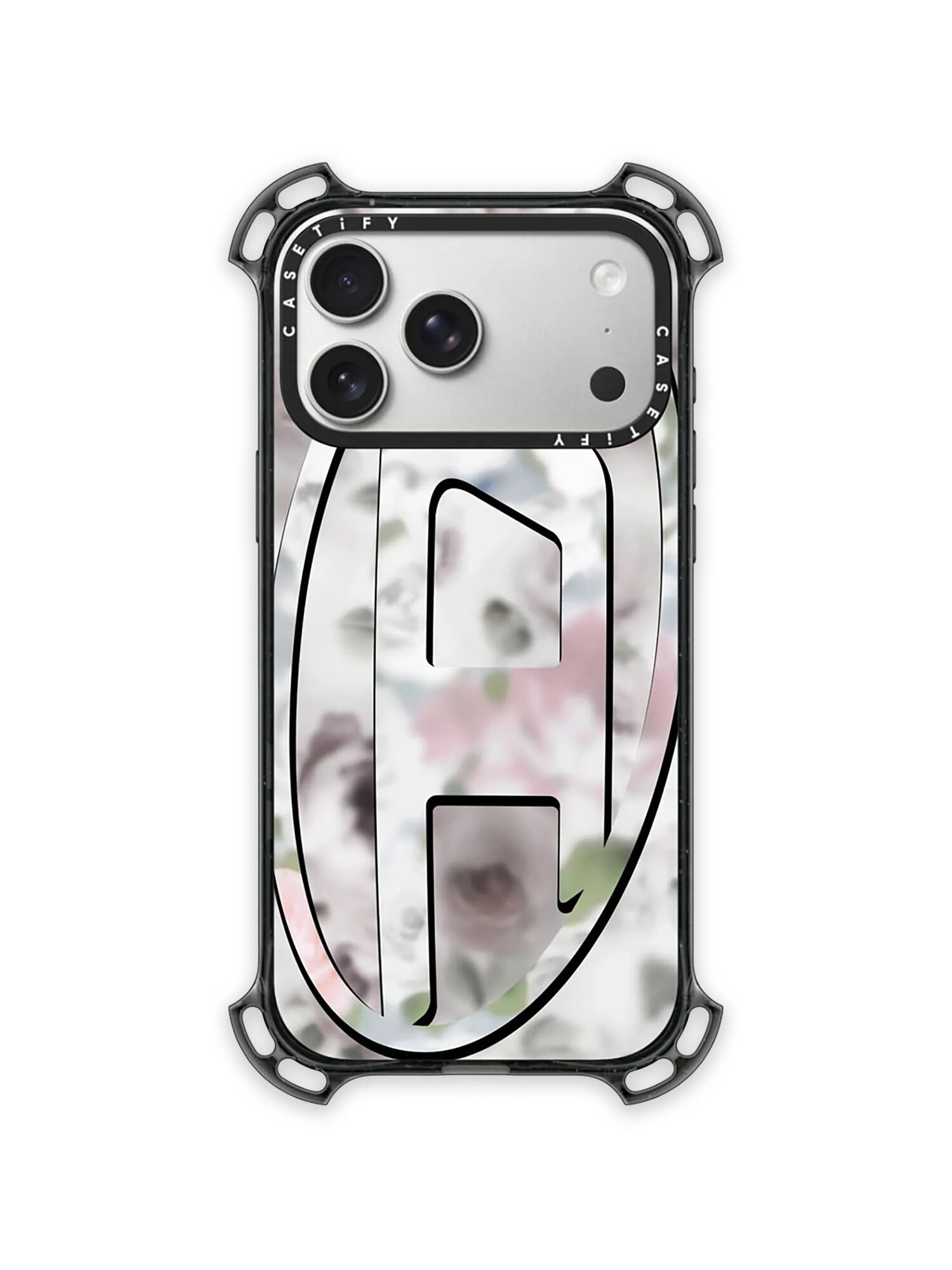Чехол для iPhone 17 Pro Max Oval D белый