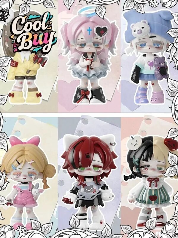 Коллекционная фигурка MISSY Loli-Box Sweet Sad Lolita Series Blind Box 13 см Винил — фото 1