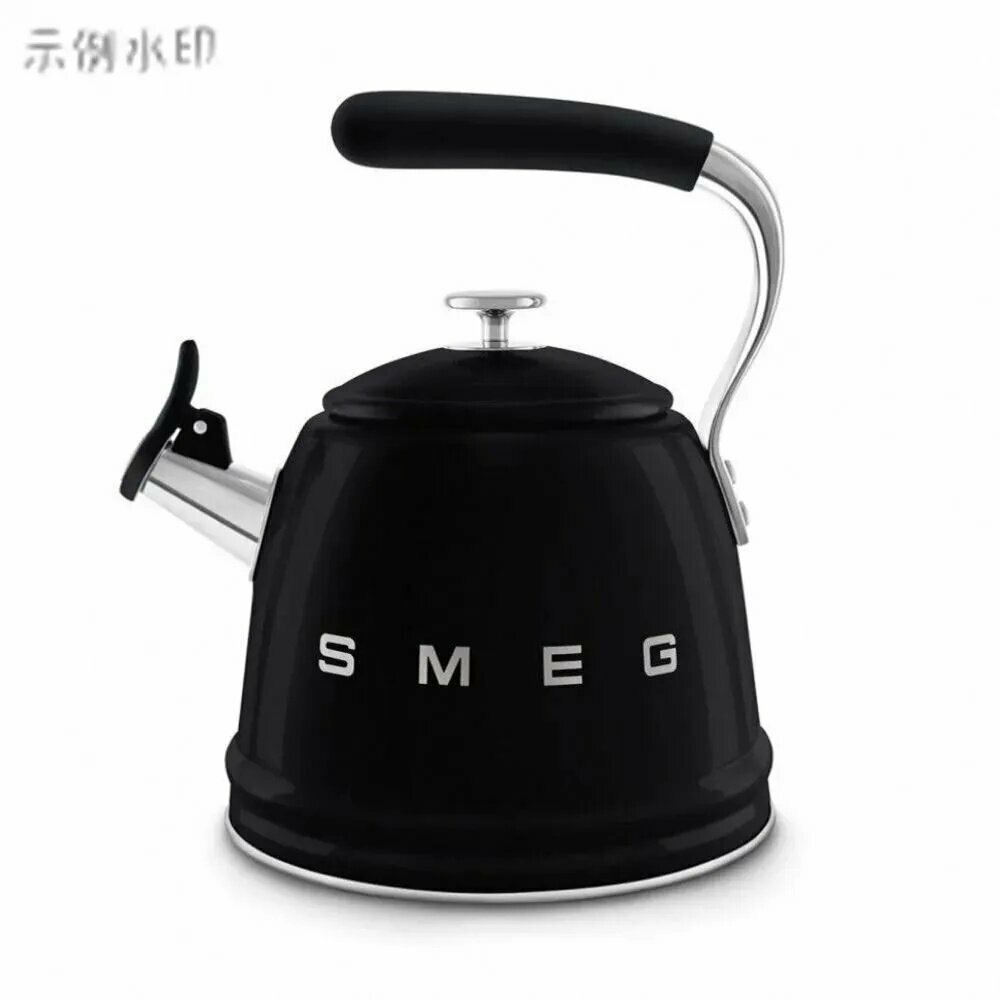 Марка SMEG имеет вместимость 2,3 л и черный нержавеющий металл 304 л