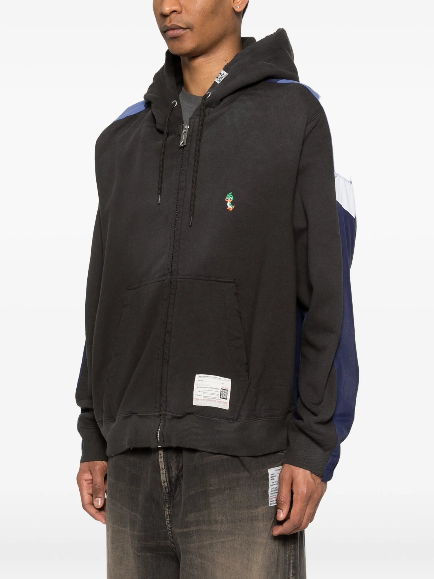 Куртка MAISON MIHARA YASUHIRO Zip-up panelled jacket, размер 46 — фото 1