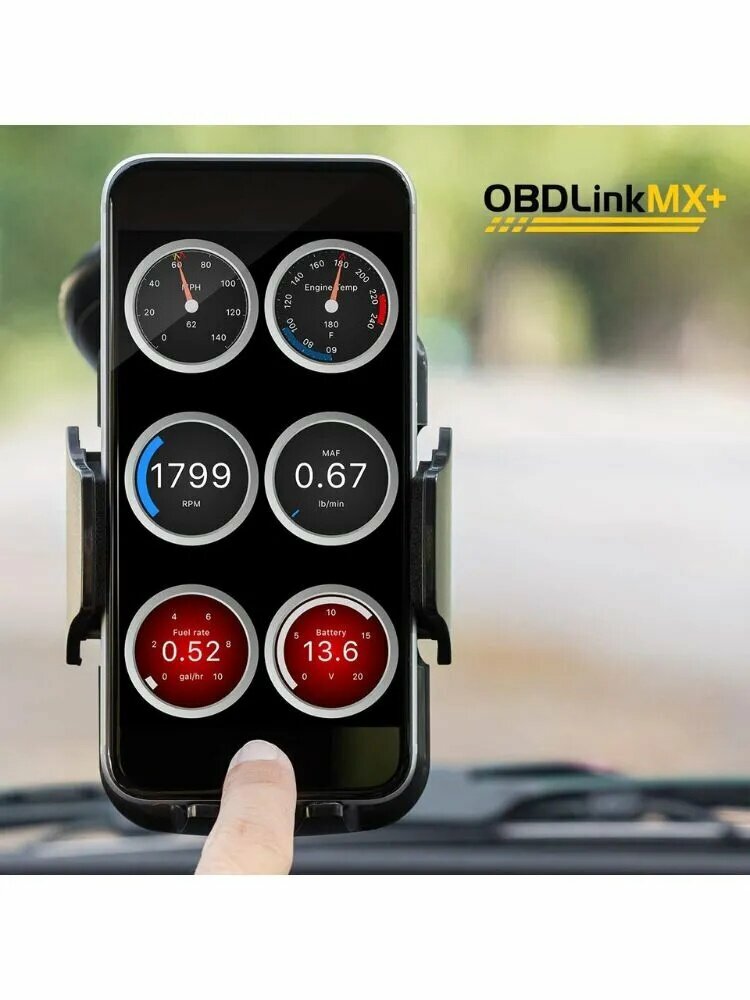 OBDLink MX+ OBD2 Bluetooth-сканер для iPhone, Android и Windows — фото 1