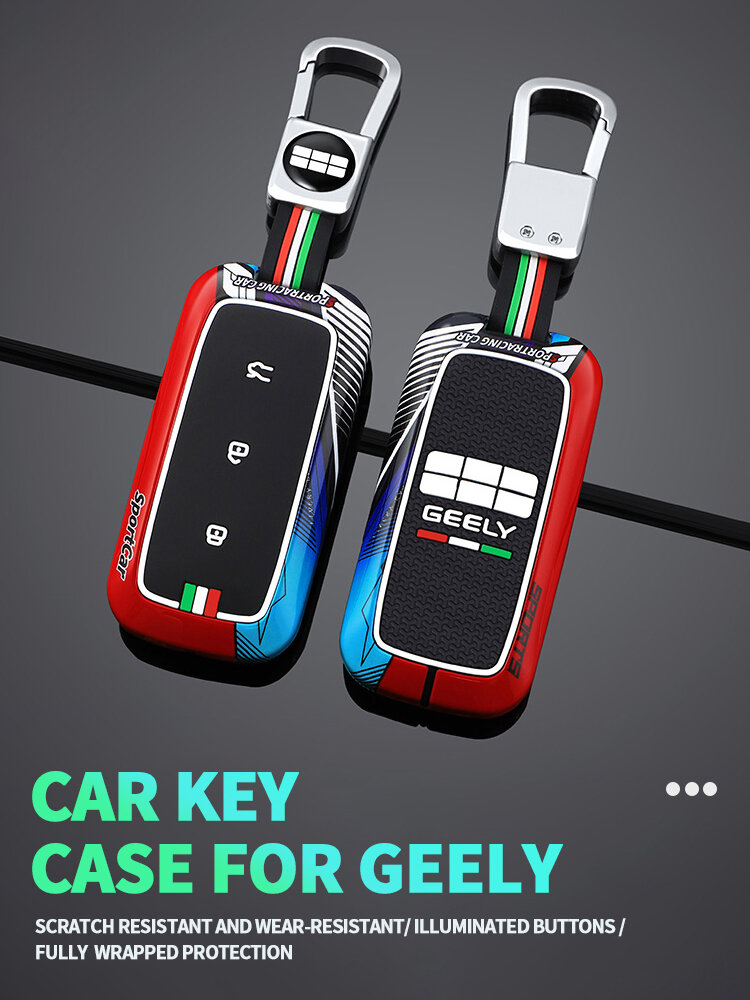 Чехол для автомобильного ключа из цинкового сплава для Джили Geely Galaxy EX5 E5 E8 L6 L7 Galaxy Starry 8 EMI NO.1 Proton e.MAS 7 5, ZH