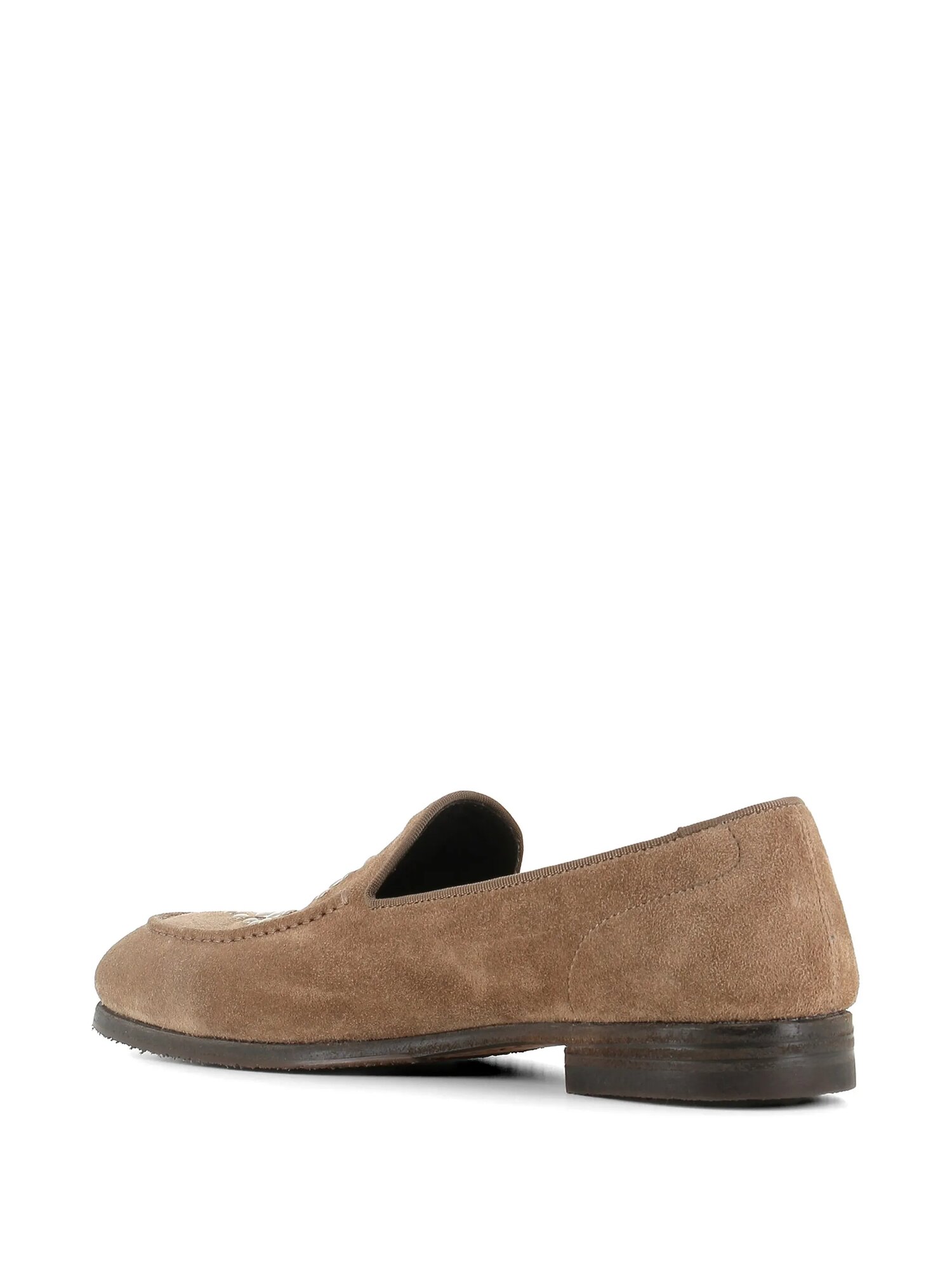 Лоферы Alberto Fasciani Studded suede loafers, размер 40, разноцветный — фото 1