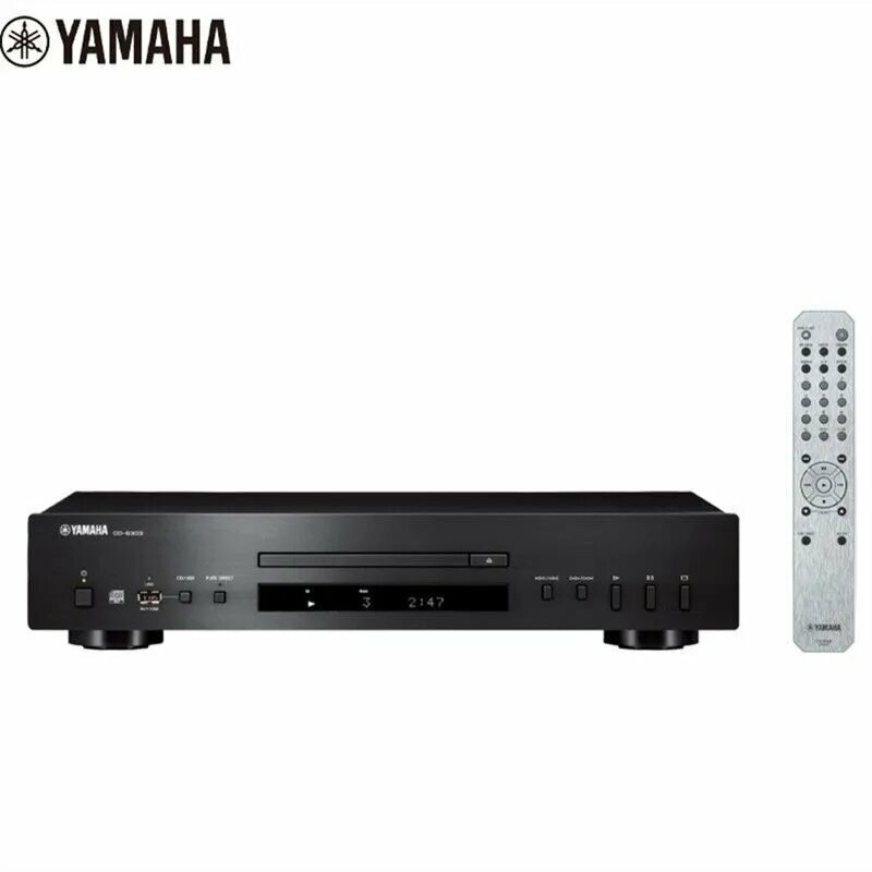 HIFI CD-плеер Yamaha CD-S303 поддерживает чистый сквозной аудиовыход высокого качества, цифровое декодирование звука, воспроизведение по USB, черный