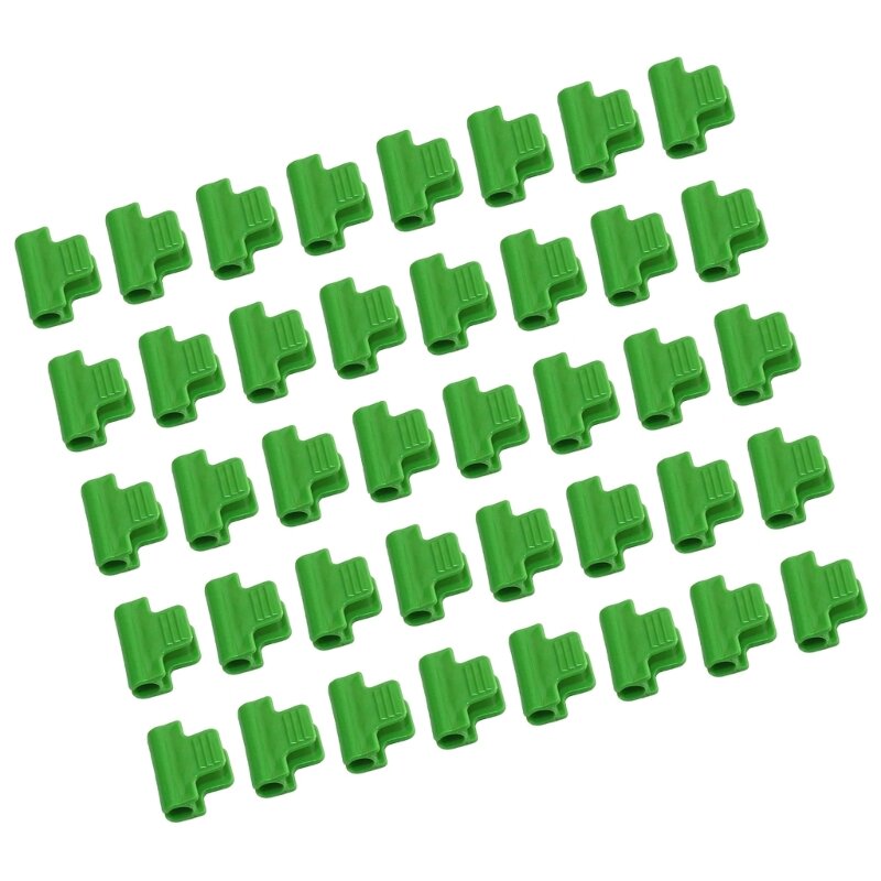 40шт Тепличный Зажим Нескользящая Растительная Пленка Садовые Обручи-Зажимы Замена Для Крепления Пленки Теневая Сетка Растительный Туннель