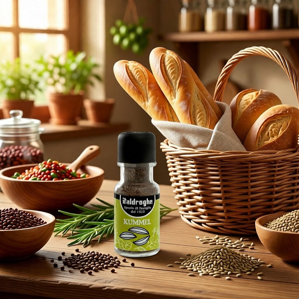 Тмин семена целые Italdroghe 50 грамм стеклянная банка, Италия