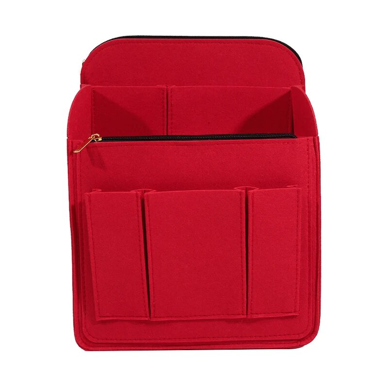 Красный войлочный органайзер для рюкзака Red Small