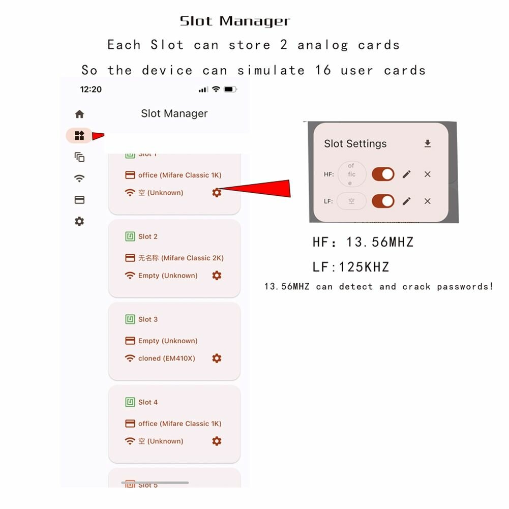 (X P B W) Считыватель Смарт-Чипов RFID ChameleonU С Функцией Обнаружения Ключей ISO14443