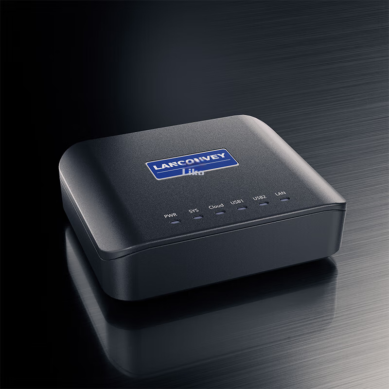 Lankuo PS211UW Принтер-сервер с поддержкой двух USB-принтеров и сетевым обменом для мобильной облачной печати