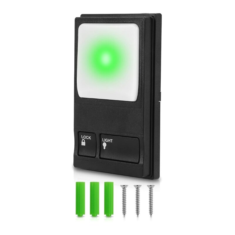 Универсальная панель управления Гаражными воротами с Функциями освещения и блокировки, Переключатели Открывания дверей, Подходящие для Устройств-Приемников