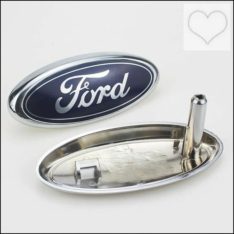 Эмблема замка капота / решетки радиатора передняя Ford Focus 2/Mondeo/C-Max/ OEM 4M51-8216-AA
