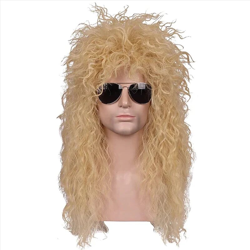 Парик HAIRJOY Черный Длинный Вьющийся