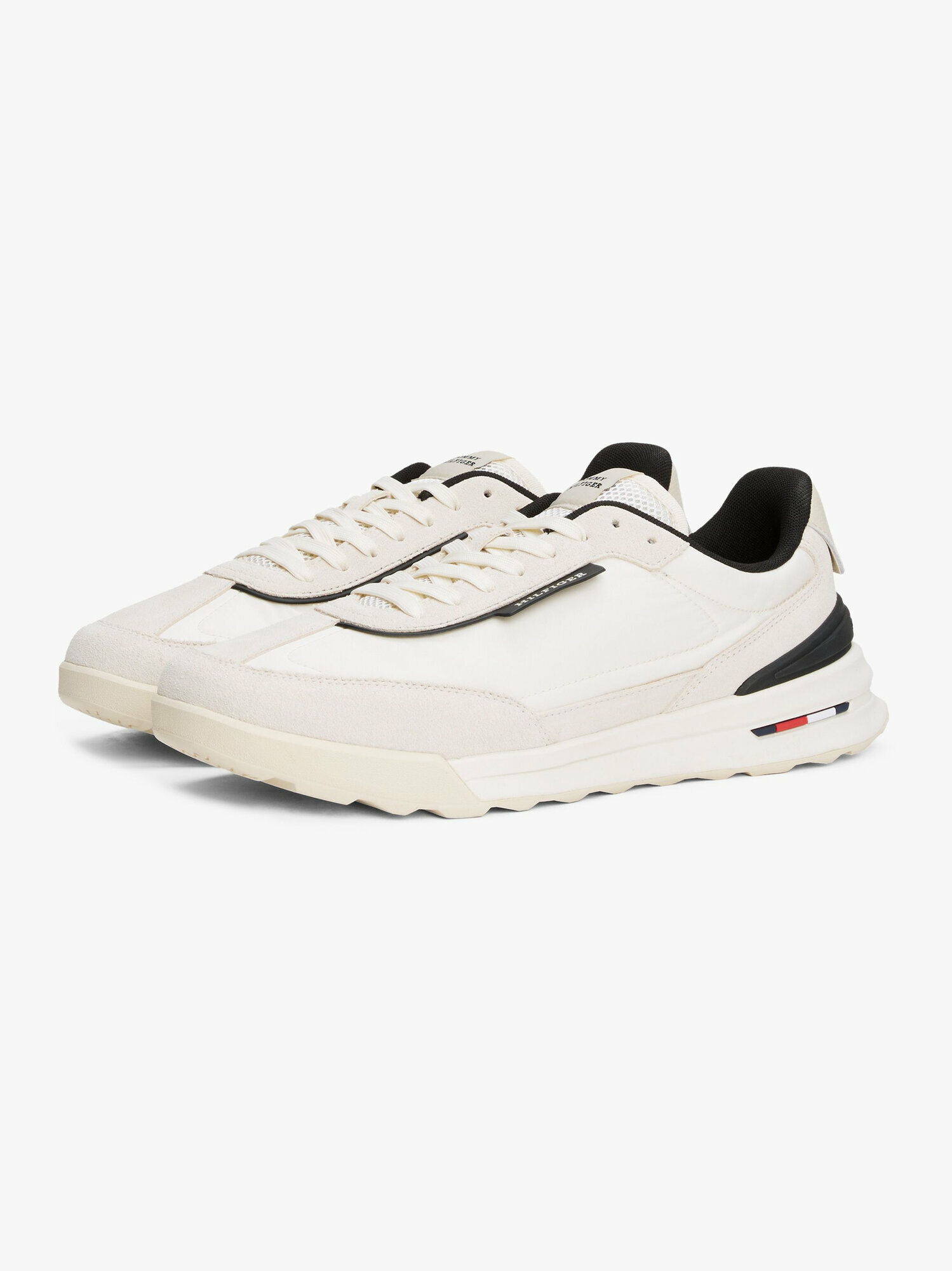 Кроссовки TOMMY HILFIGER, размер 43 EU, молочный/белый — фото 1