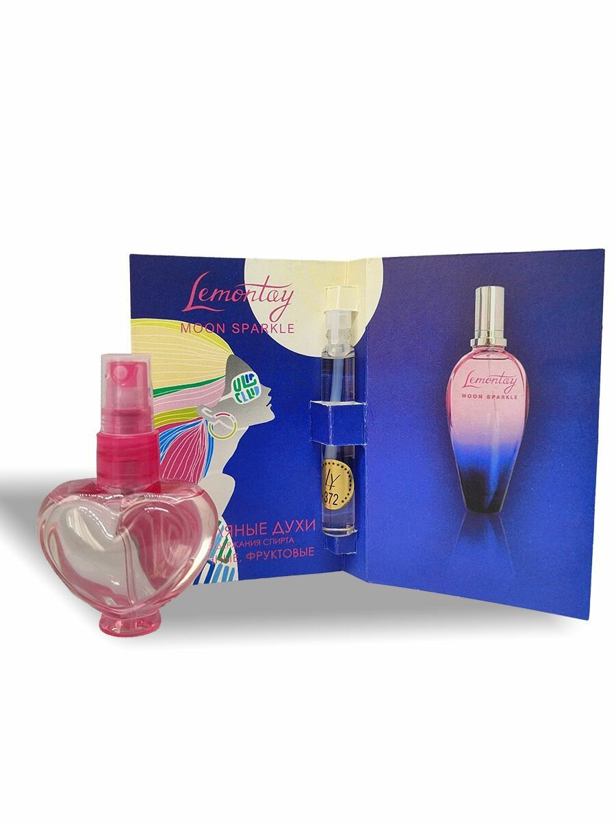 Lemontay №372, духи женские Moon sparkle, флакон с распылителем 25 мл + подарок масляные духи 3 мл