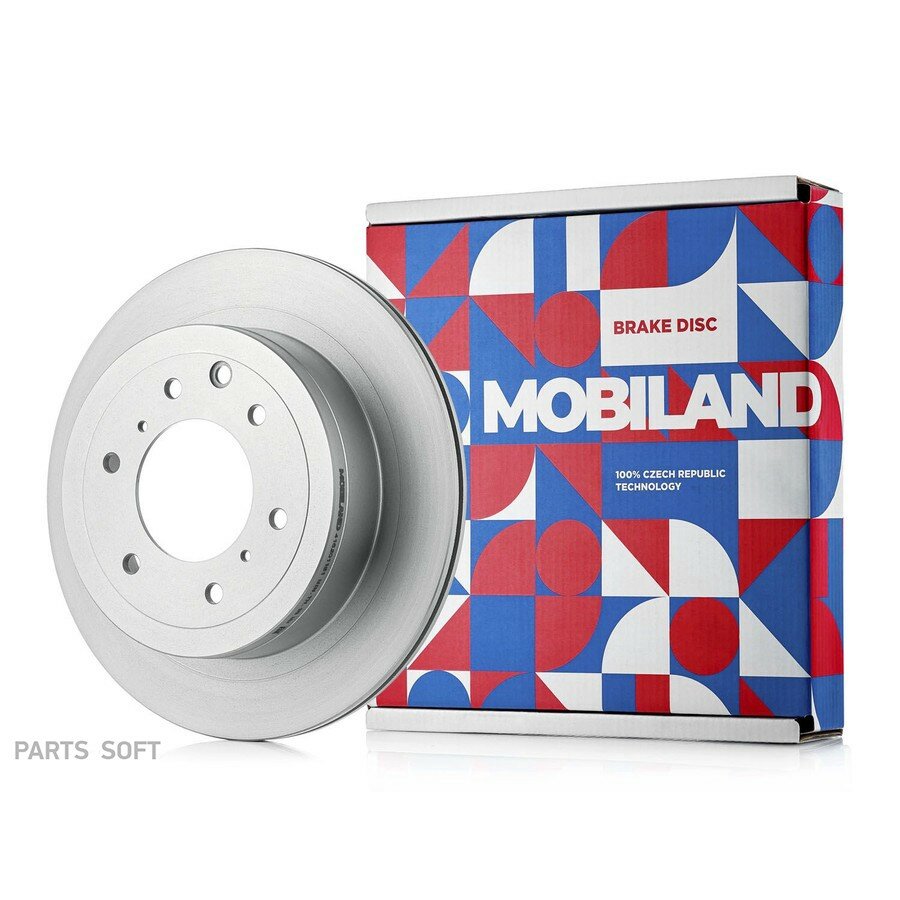 MOBILAND 416201181 диск тормозной задний!\ Mitsubishi Pajero IV 3.8i/3.2Di-D 07>