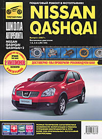 Книга Nissan Qashqai / Nissan Qashqai+2. Руководство по эксплуатации, техническому обслуживанию и ремонту
