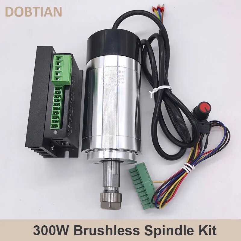 Бесщеточный шпиндель Добтиан 300 Вт ER11 kit 4