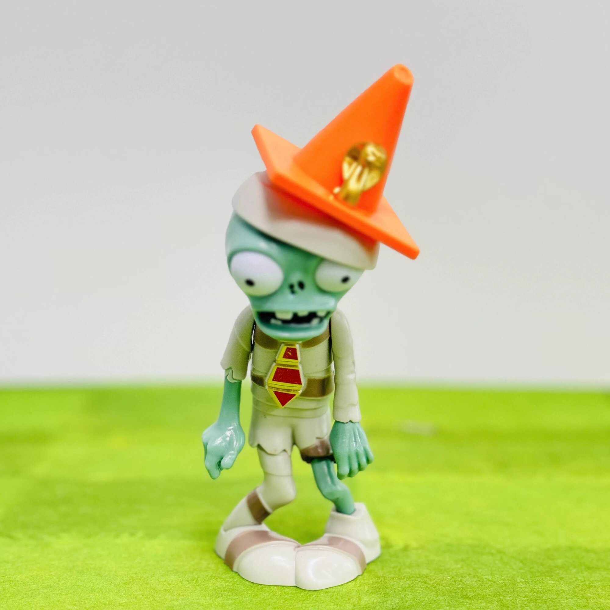 Фигурка Мумия с Барьером из Plants vs. Zombies 2, одиночная коллекционная игрушка для детей, высота 7 см