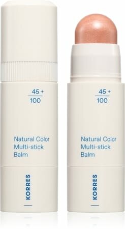 Хайлайтер Korres Natural Color Multi-Stick Balm, оттенок glass peach, 4,5 г