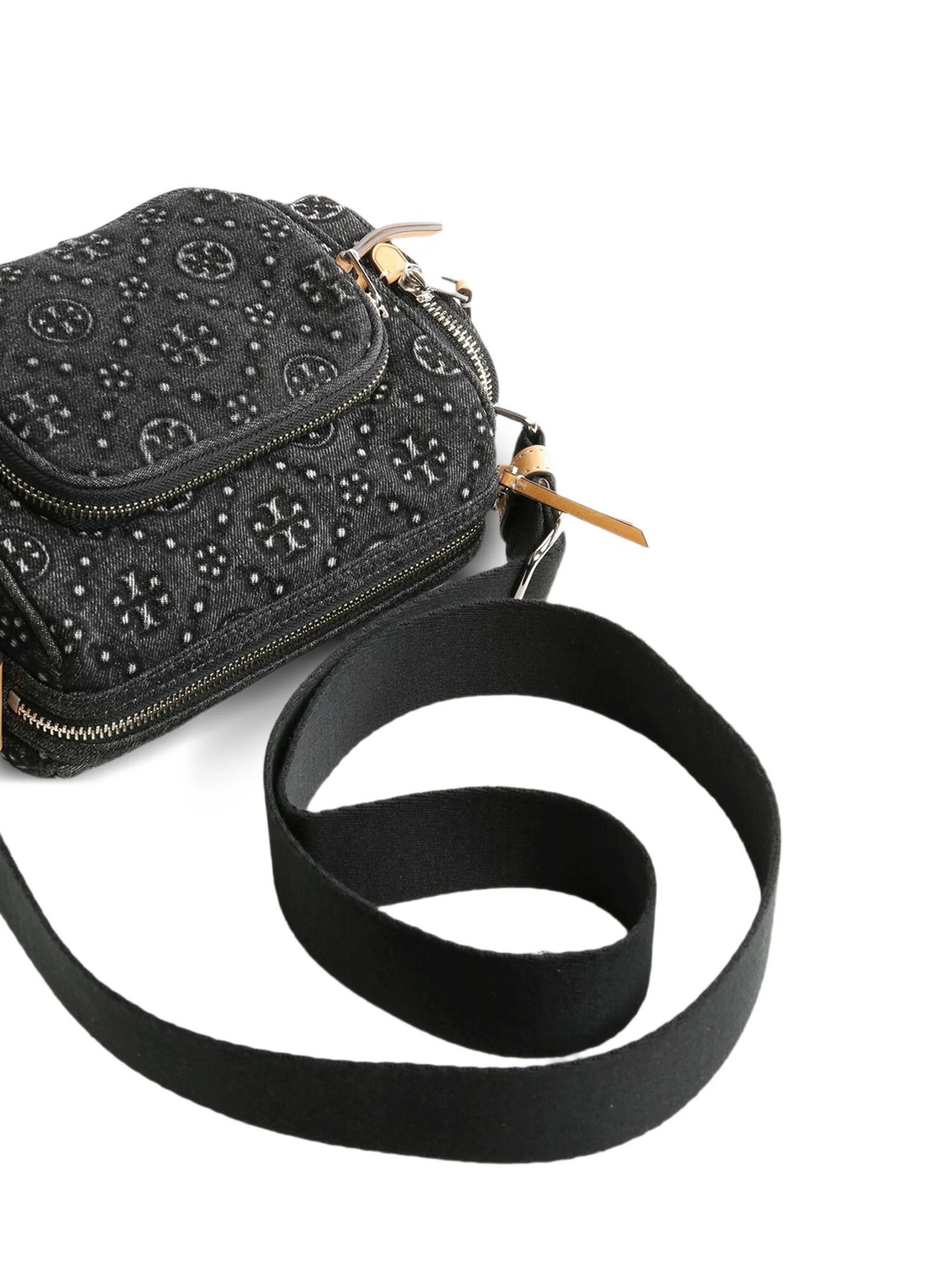 Сумка Tory Burch T-Monogram, черный — фото 1