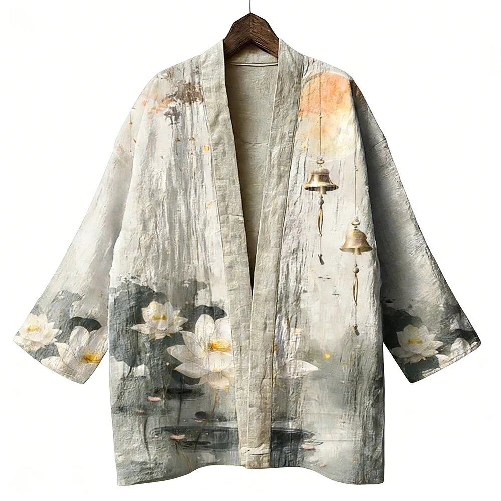 Кимоно хлопковое, размер M, цвет Haori Jacket12